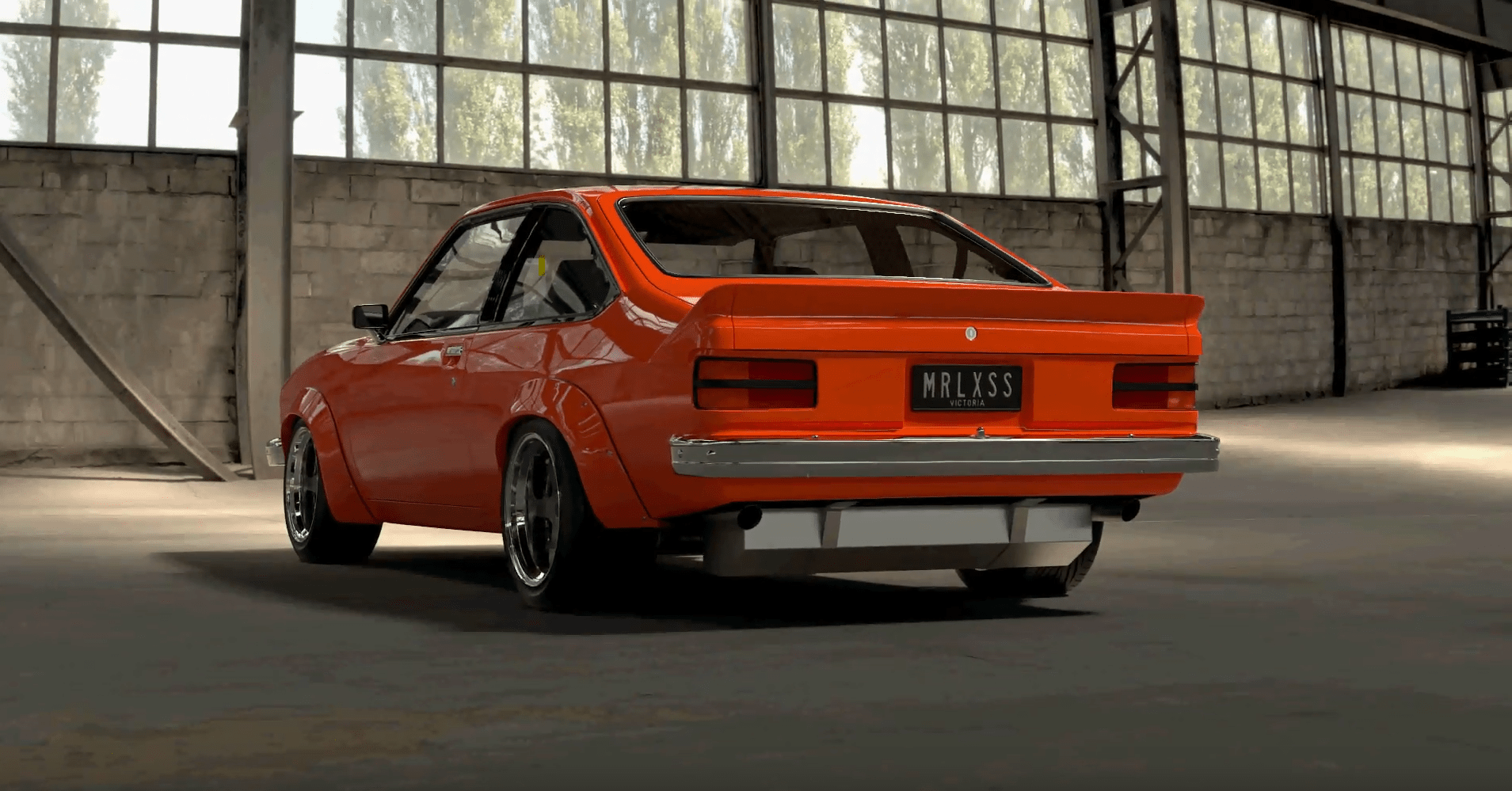Project Car CGI Fly Around Animation Render - Holden LX SS Torana Hatch